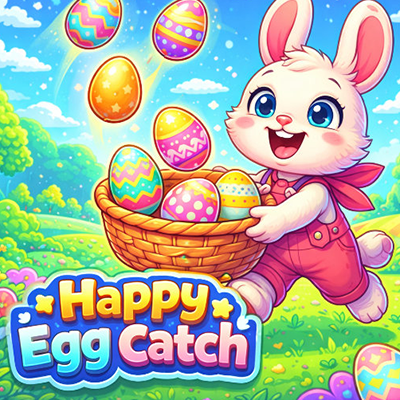 Happy Egg Catch - Play online for free on TooJ.com